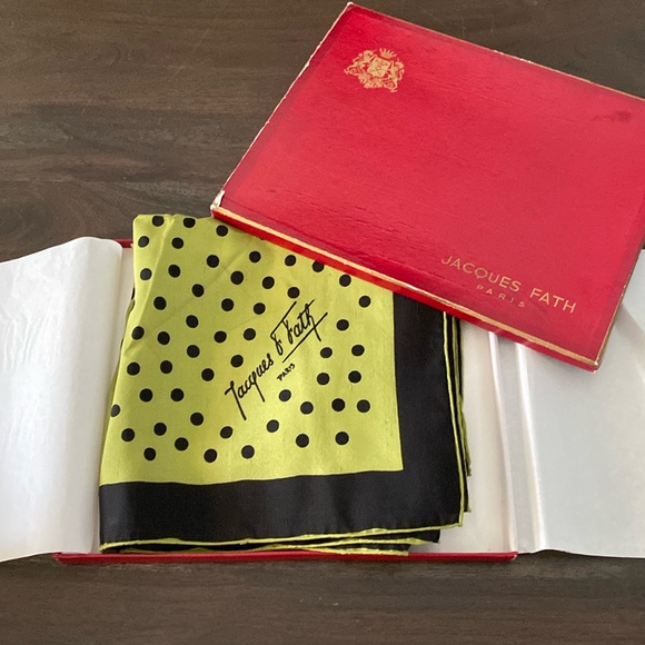 JAQUES FATH | Accessories | Jacques Fath Of Paris France 96s Vintage ...